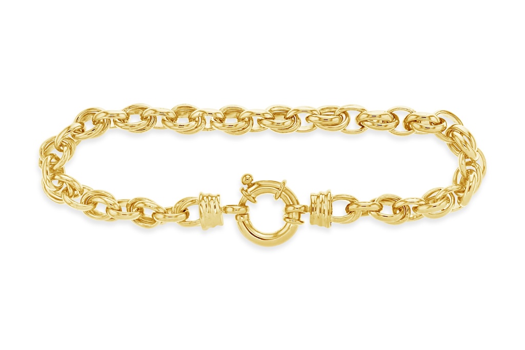 9CT SILVER FILLED DOUBLE BELCHER GRADUATED | Golden Mile Jewellery ...