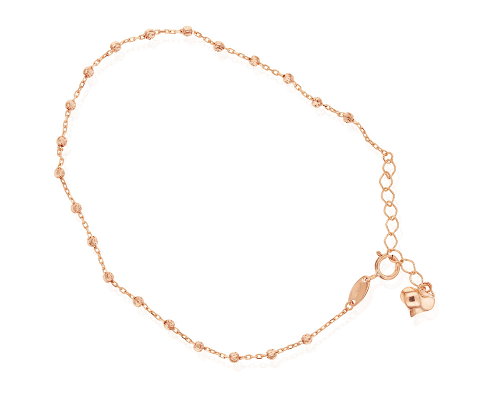 9P CABLE WITH D/CUT BALLS BRACELET | Golden Mile Jewellery ...