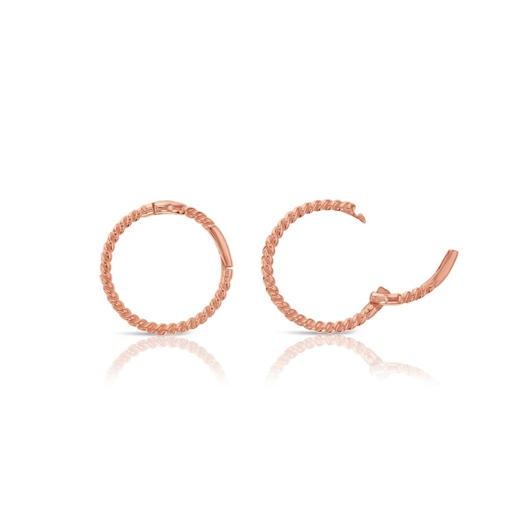 ## 9R 10MM SOLID TWIST HINGED SLEEPER | Golden Mile Jewellery ...