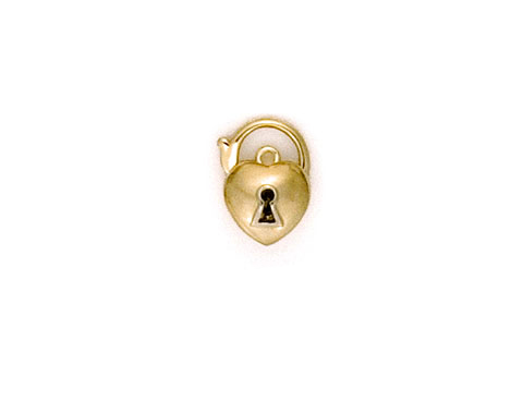 PLAIN PUFF PADLOCK 12MM | Golden Mile Jewellery Manufacturers - Website